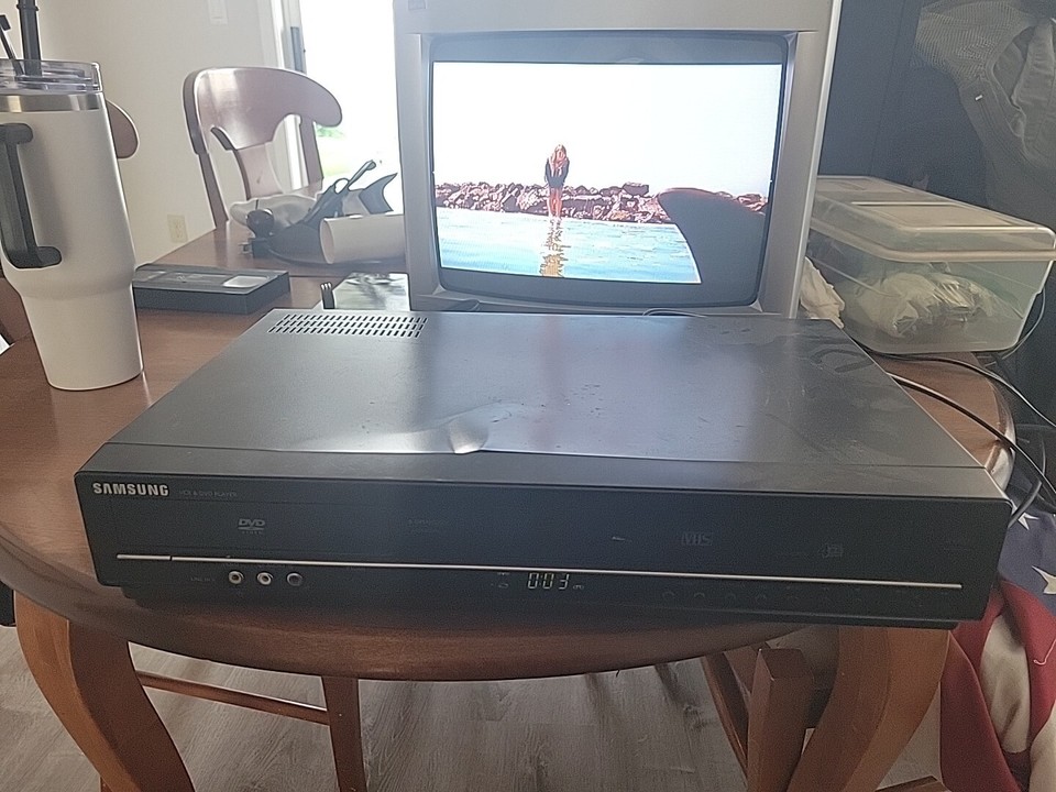 Samsung DVD-V9650 DVD/VCR HD Combo 4 Head Hi-Fi Player HDMI RCA ...