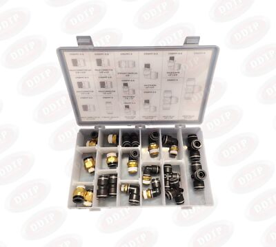 Quick-Fix Air Brake Line Repair Kit Includes 21 Composite Fittings ...