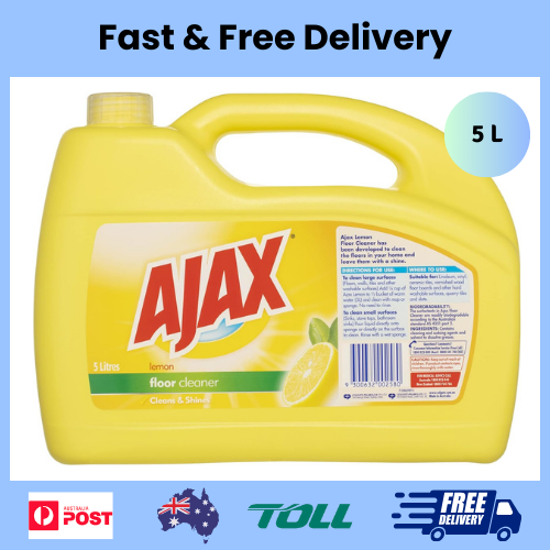 Ajax Lemon Cleans and Shines Floor Cleaner Value Bulk Pack Made in ...