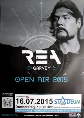 REA GARVEY - REAMONN - 2015 - Live In Concert - Pride Tour - Poster ...
