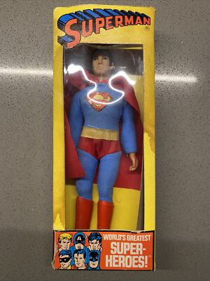1972 Mego SUPERMAN All Original & Complete In Original Box W/ Rare ...