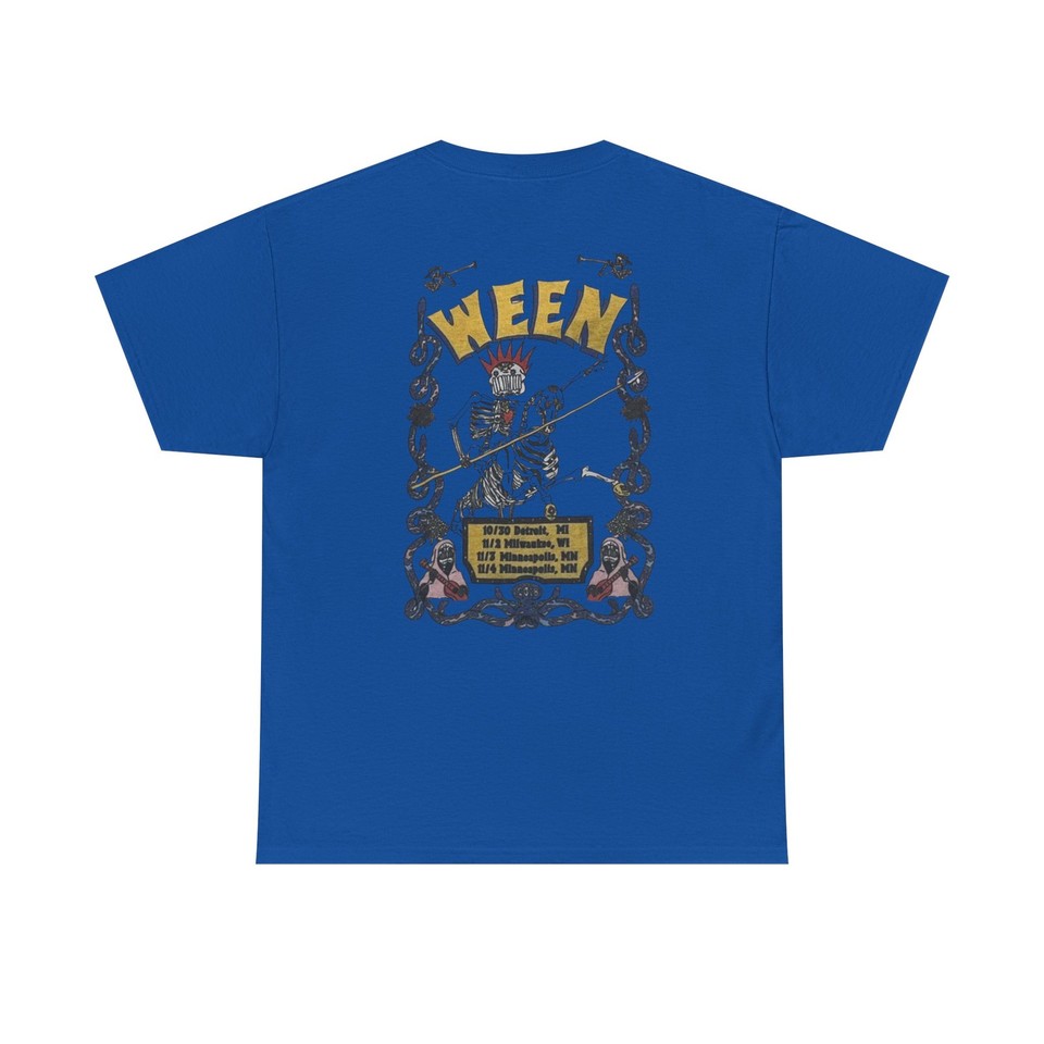 Ween Tour Boognish Logo Graphic Jam Band Shakedown Unisex Lot Tee | eBay