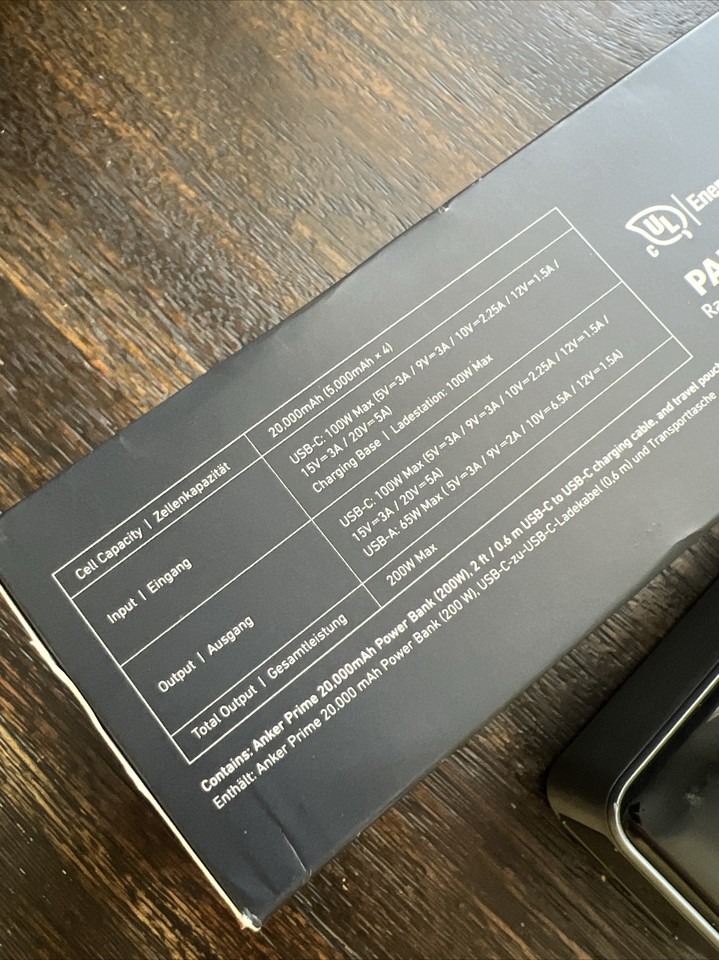 Anker Prime 20000mAh Power Bank 200W 3-Port Multi-Device Fast Charging ...