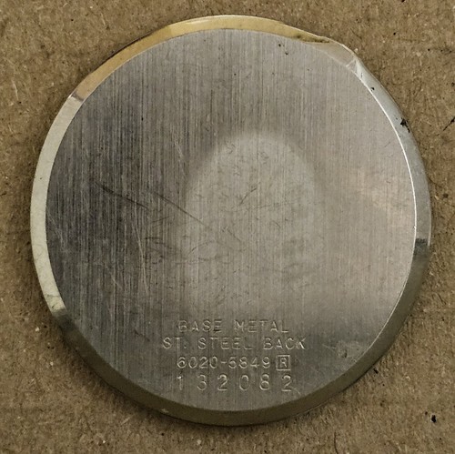 Seiko 6020-5849 Tapa De Couvercle Arrière En Acier Inoxydable Japon | eBay