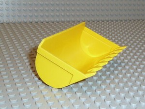 LEGO® Technic Schaufel Baggerschaufel Digger 8x10 Breite 8 cm gelb 2951 ...