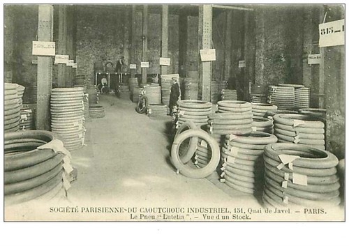 75.PARIS.15eme ARR.n°1466.SOCIETE PARISIENNE DU CAOUTCHOUC INDUSTRIEL ...