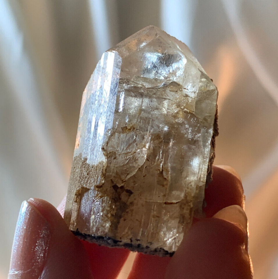 BEAUTIFUL RUSSIAN DANBURITE LARGE TERMINATED ANGEL VIBRATION SYNERGY 12 ...