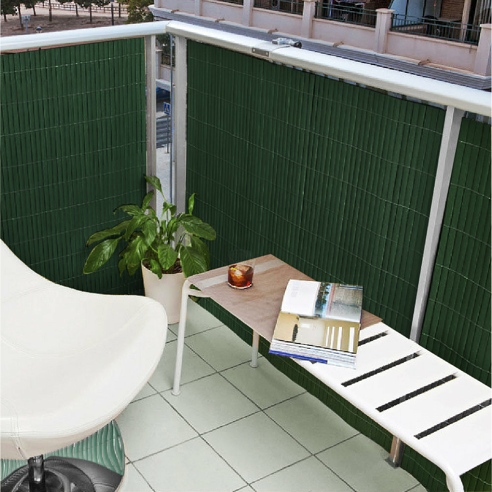 Balcony Bamboo Privacy Panels Garden Hacks: 10 Ideas For Privacy