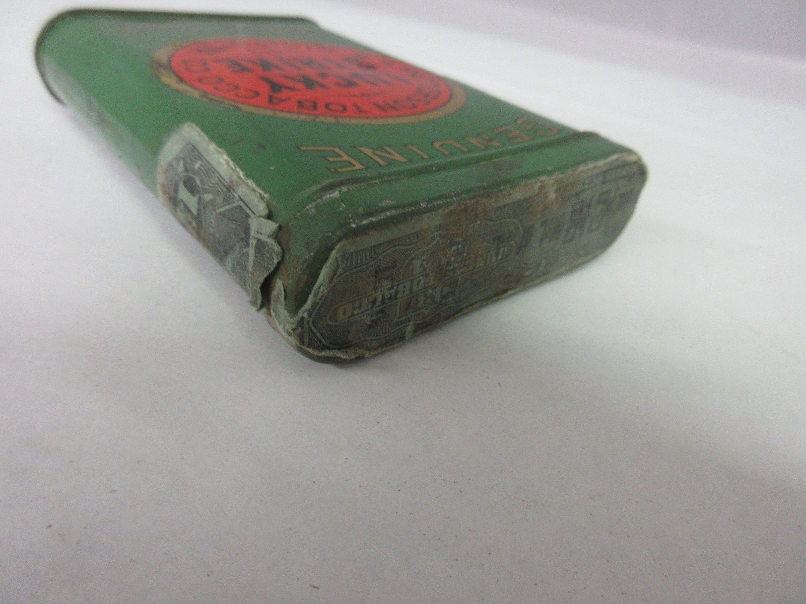 VINTAGE ADVERTISING LUCKY VERTICAL POCKET TIN 802-G | eBay