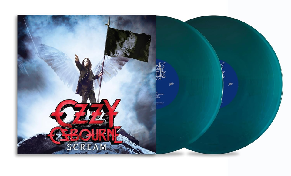 Ozzy Osbourne Scream Vinyl 2 LP Exclusive Sea Blue Edition Record RIP ...