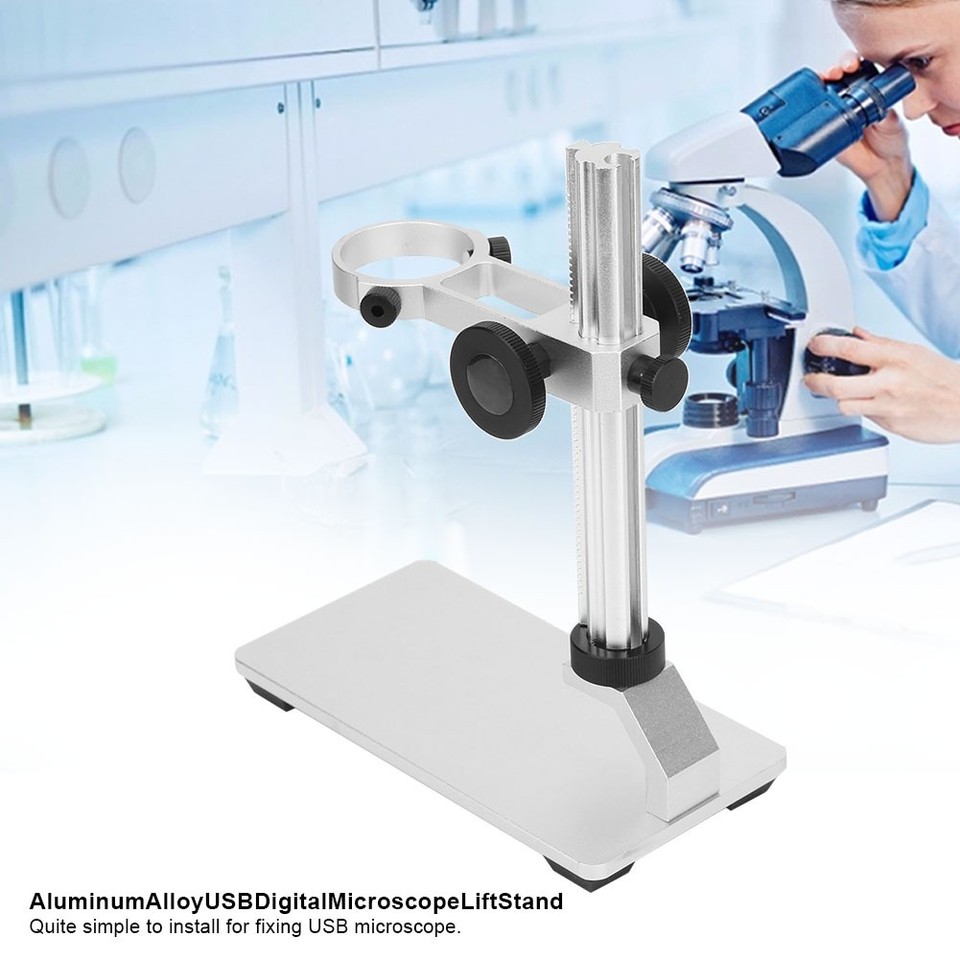 Aluminum Alloy USB Microscope Bracket Digital Microscope Lift Stand ...