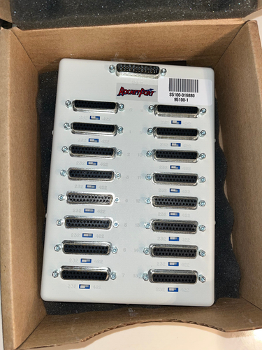 Comtrol 95100-1 Rocketport Serial Interface 16 port RS-232/RS-422 DB-25 ...