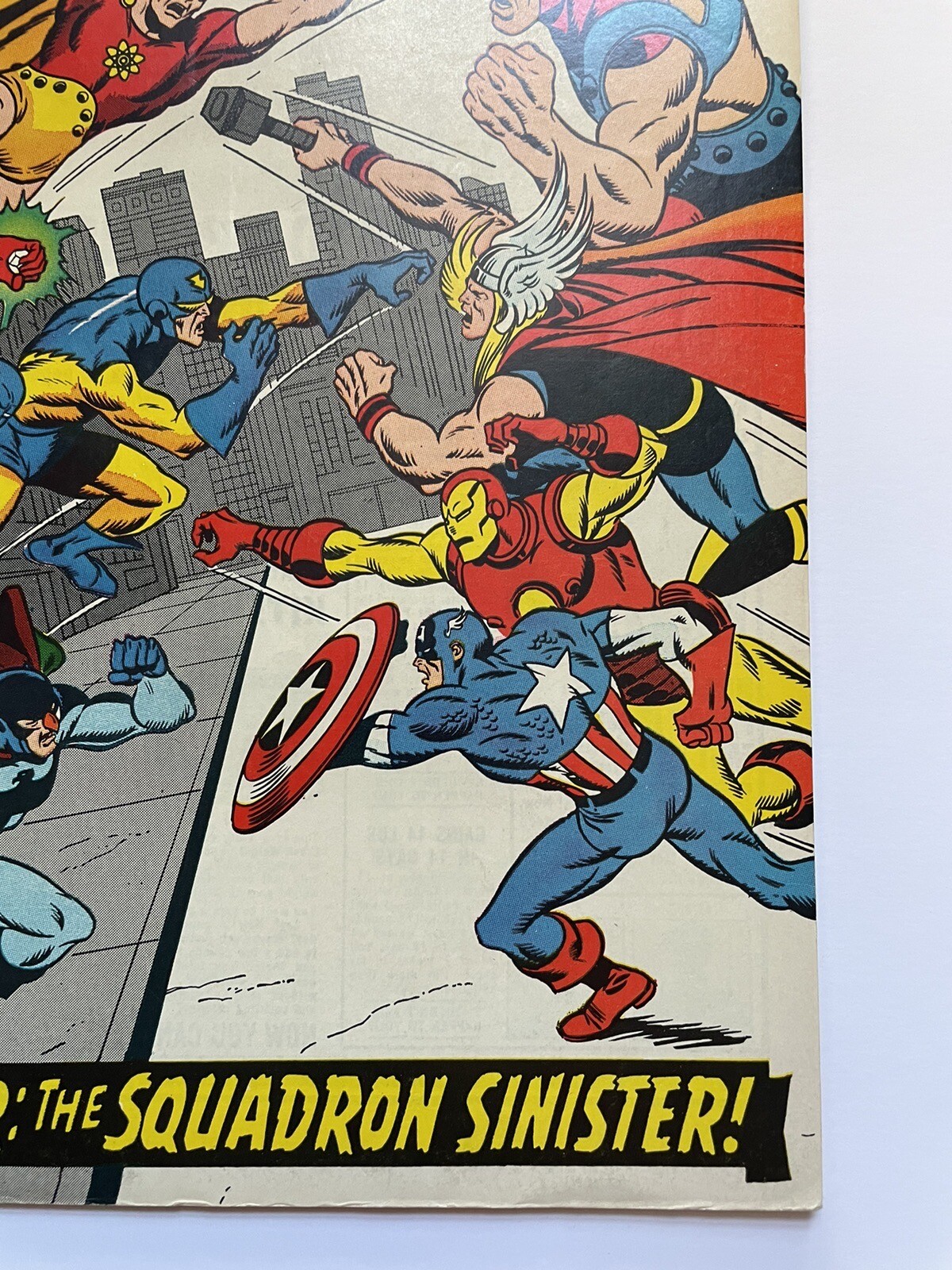 Avengers #70 (1969) 1st Appearance Squadron Sinister. Marvel Comics ...