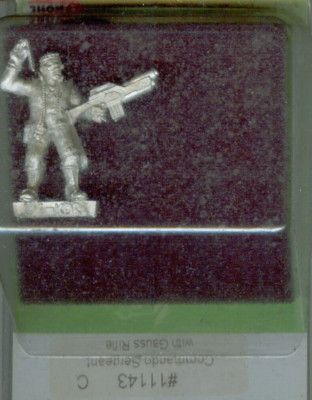 VOID VIRIDIAN 11143 COMMANDO SERGEANT WITH GAUSS RIFLE | eBay