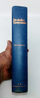 AA Alcoholics Anonymous Big Book 3rd Ed. 1976, NO Highlighting or ...