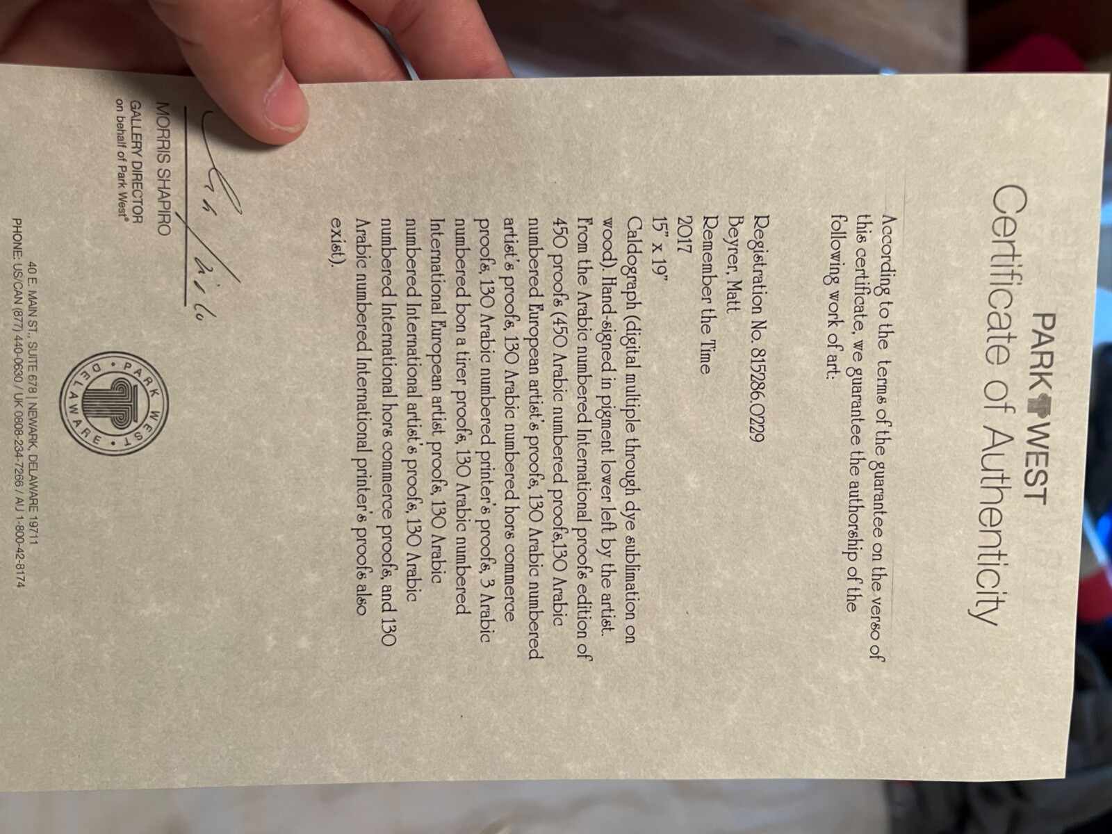 Matt Breyer “Remember the Time’ 2017 | eBay