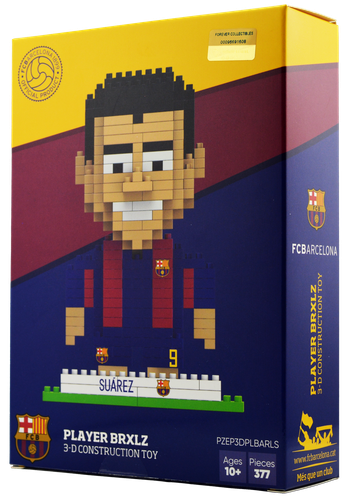 BRXLZ FC Barcelona Player - Luis Suárez #9 - 3D Construction Toy | eBay