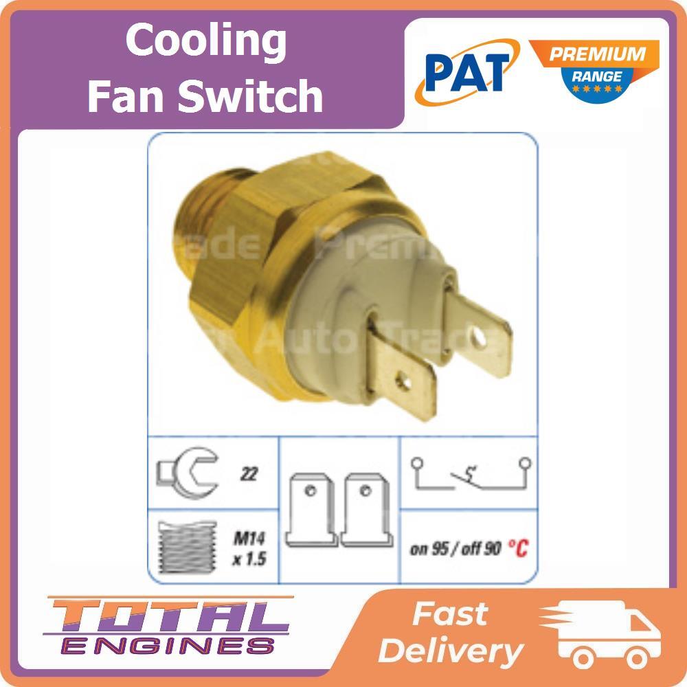 PAT Premium Cooling Fan Switch fits BMW 3 Series E21 1.8L 4Cyl M10 B18 ...