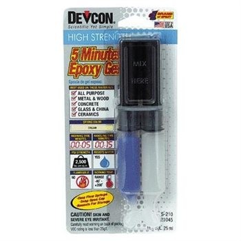 DEV-210 Devcon 5-Minute Epoxy Gel 1oz. Tube | eBay