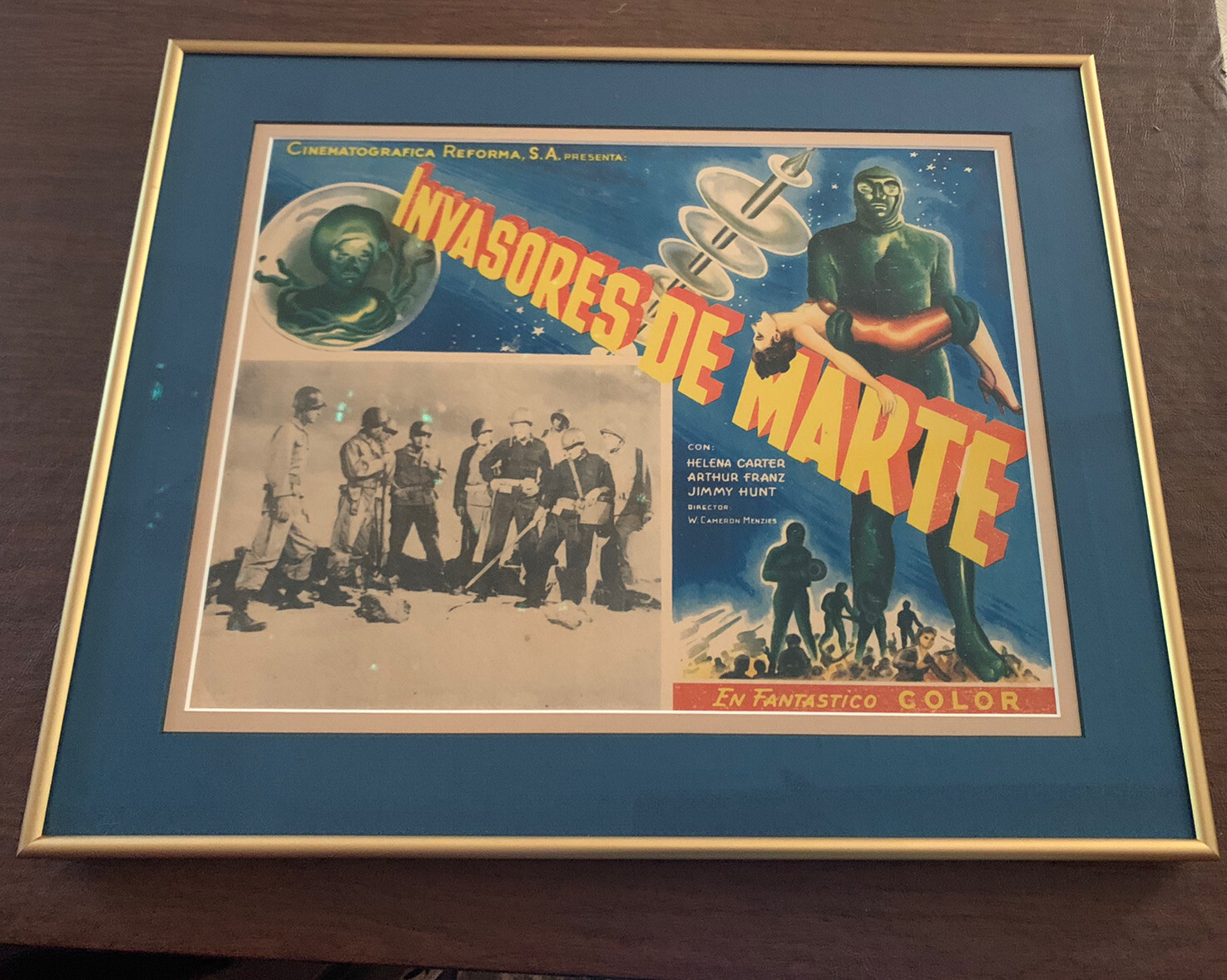 Invaders From Mars Lobby Cards