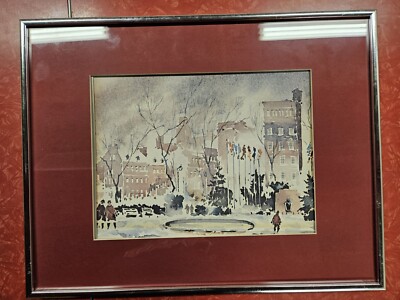 Howard Watson Philadelphia Watercolor Art | eBay