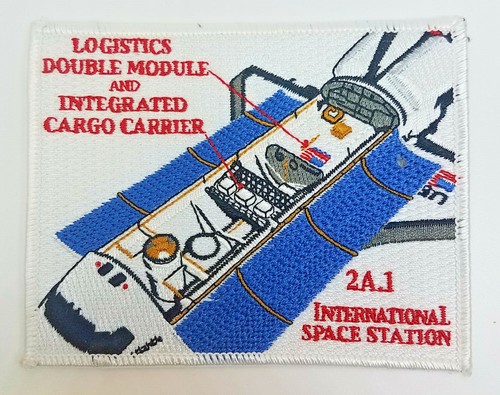 NASA Logistics Double Module & Integrated Cargo Carrier 2A.I Patch 4 1/ ...