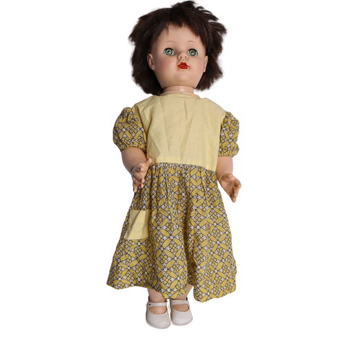 Vintage 1950's Eegee Hard Plastic And Vinyl 22" Susan Stroller Walker ...