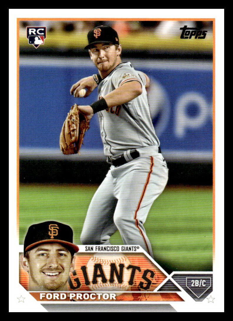 2023 Topps Series 2 Ford Proctor Rookie 472 San Francisco Giants | eBay