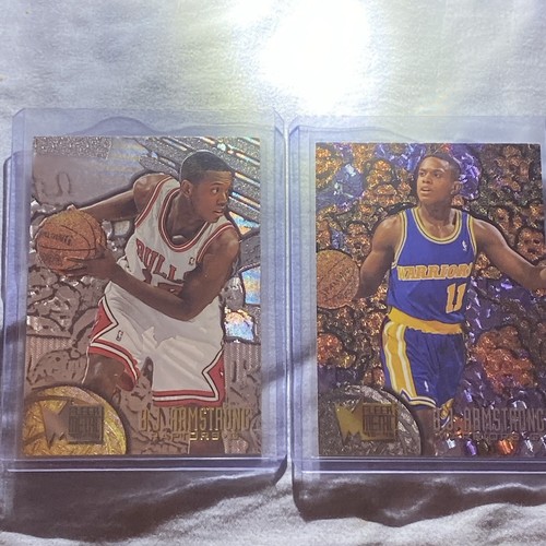 1995-96 B.J. ARMSTRONG FLEER METAL #105 CHICAGO BULLS RAPTORS WARRIORS ...