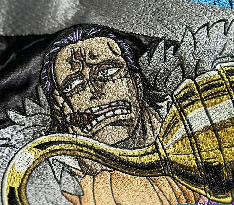 Sukajan ONE PIECE Cross Guild Reversible 242007 Embroidery Jacket Japan ...