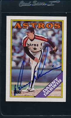 1988 Topps #461 Danny Darwin Astros Signed Auto *49002 | eBay