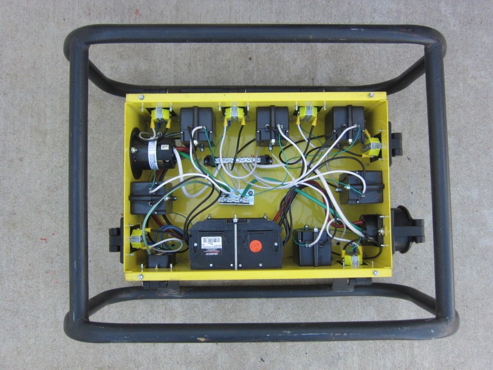 CEP 8706-GU 56640 50A 125/250V Straight Blade Temporary Distribution ...