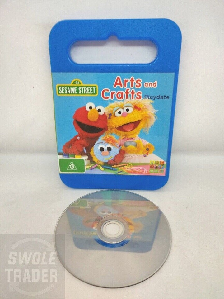 SESAME STREET Arts and Crafts Playdate - DVD Region 4 VERY GOOD ...