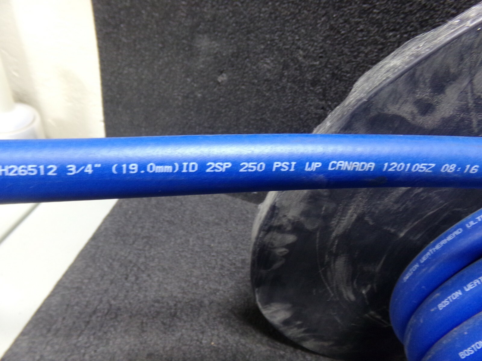 BOSTON WEATHERHEAD ULTRAFORCE 3/4" (19.0mm) 90' 250psi HOSE (MK) | eBay