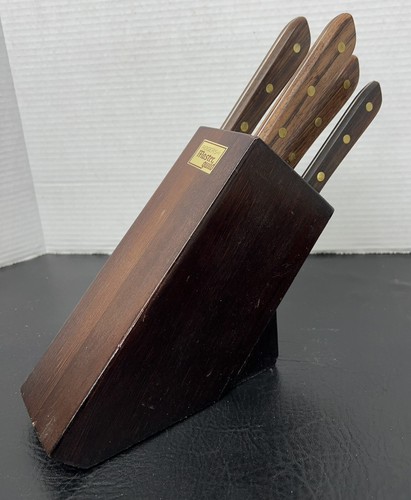 Rogers Master Guild 8" Chef's Knife Wooden Block Set - Japan | eBay