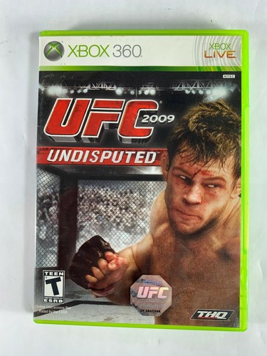 UFC 2009 Undisputed Video Game Microsoft XBOX 360 Live 2009 Rated T | eBay