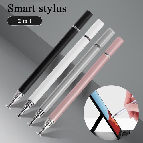Dual Tip Stylus Pen for Phone Tablet, Precise Capacitive Touch Screen 4 ...