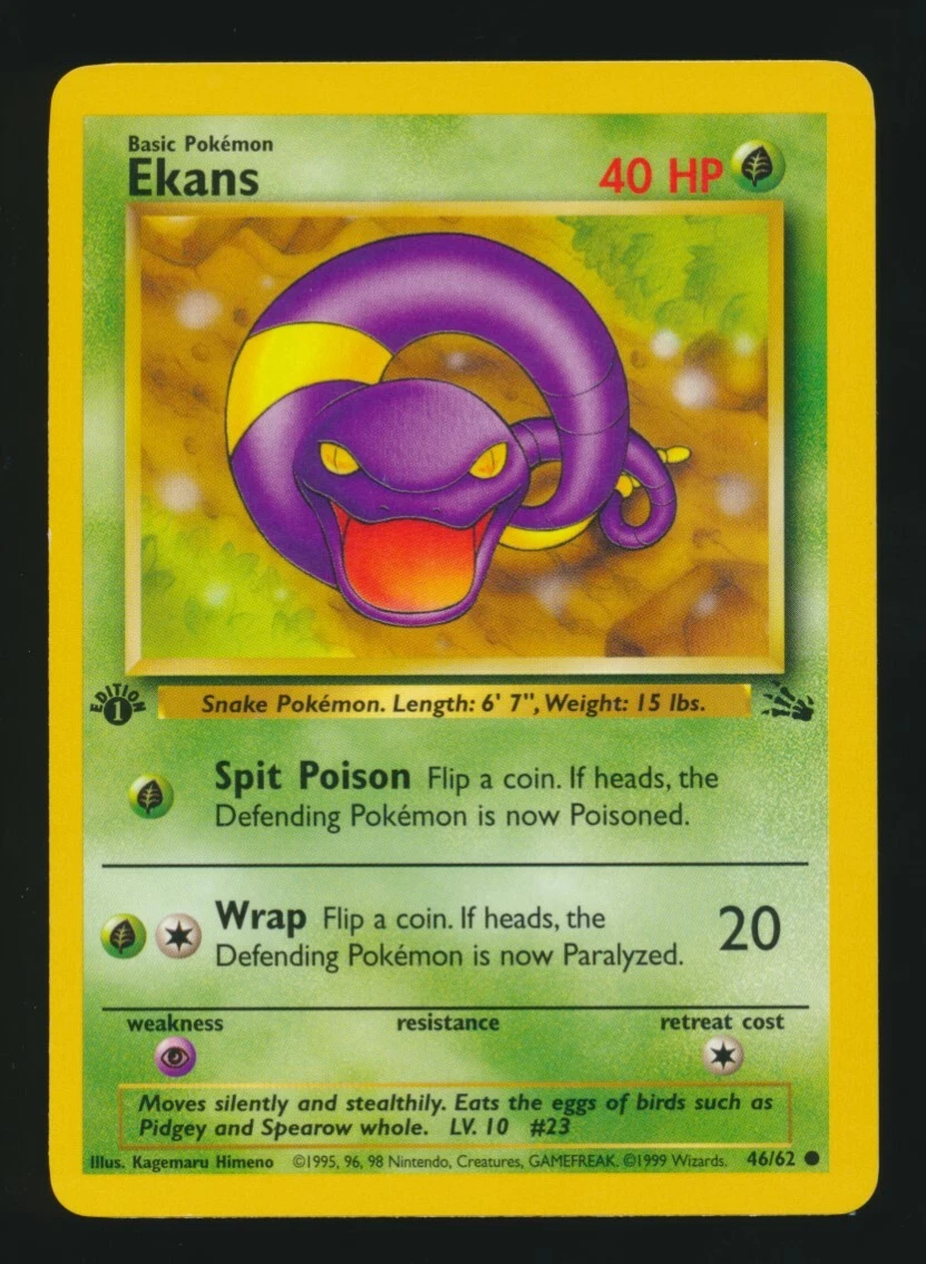 Snake Pokemon Cards