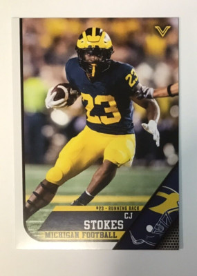 2023 Valiant Michigan Wolverines MDen official CJ Stokes FREE Shipping ...