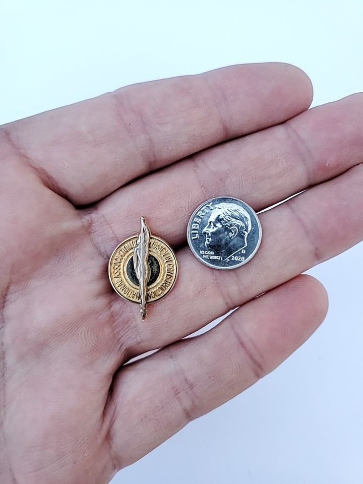 Vintage 1/10 10k Gold Pin, National Association Women In Construction ...