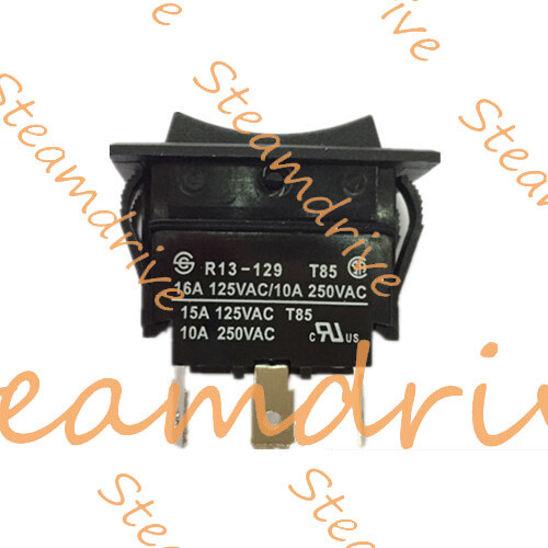 1PCS 1pcs Rocker Switch Without light SCI R13-129 16A/125VAC 3Pin 3 ...