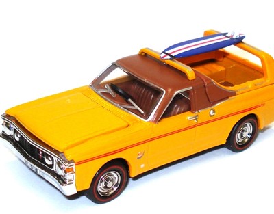 NEW Cooee Road Ragers 1969 XW Orange Surferoo Ute & Surf Board 1:64 ...