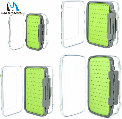 Maxcatch Fly Fishing Box Easy-grip Silicone Insert Tackle Jig Boxes ...
