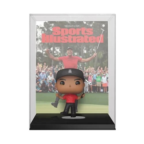 Funko Pop! Sports Illustrated Magazine - Tiger Woods Encased Figure #02 ...