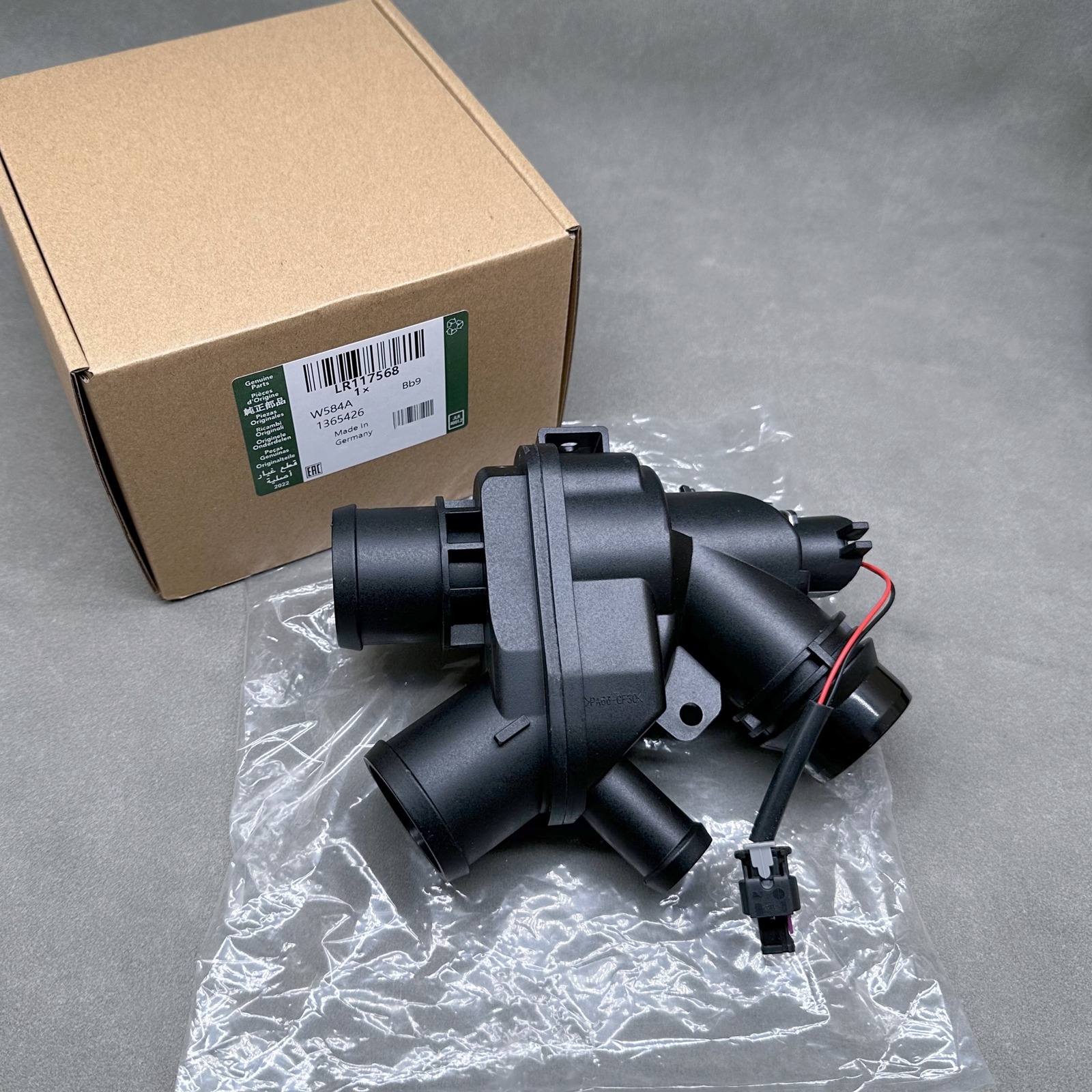 THERMOSTAT W HOUSING FOR LR117568 LAND ROVER RANGE ROVER LR4 SPORT ...