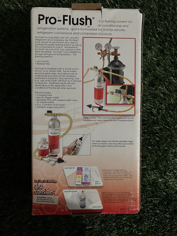 Diversitech PF-KIT Pro Flush Flushing Solvent Kit | eBay