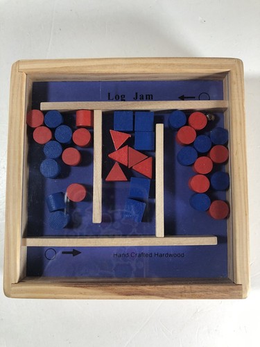 Log Jam Puzzle Perfect Travel Game Portable Challenging Strategy | eBay