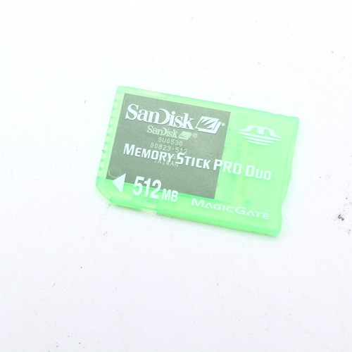SanDisk 512 Mb Memory Stick Pro Duo Magic Gate for Sony Cyber-Shot ...