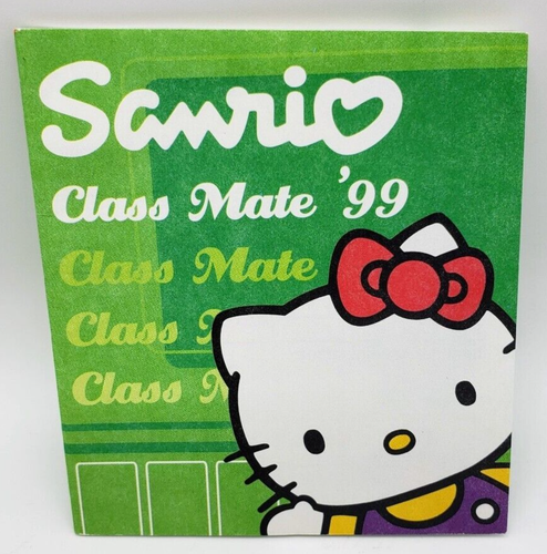 Sanrio Class Mate '99 Hello Kitty Badtz Maru Keroppi Pochacco Booklet ...