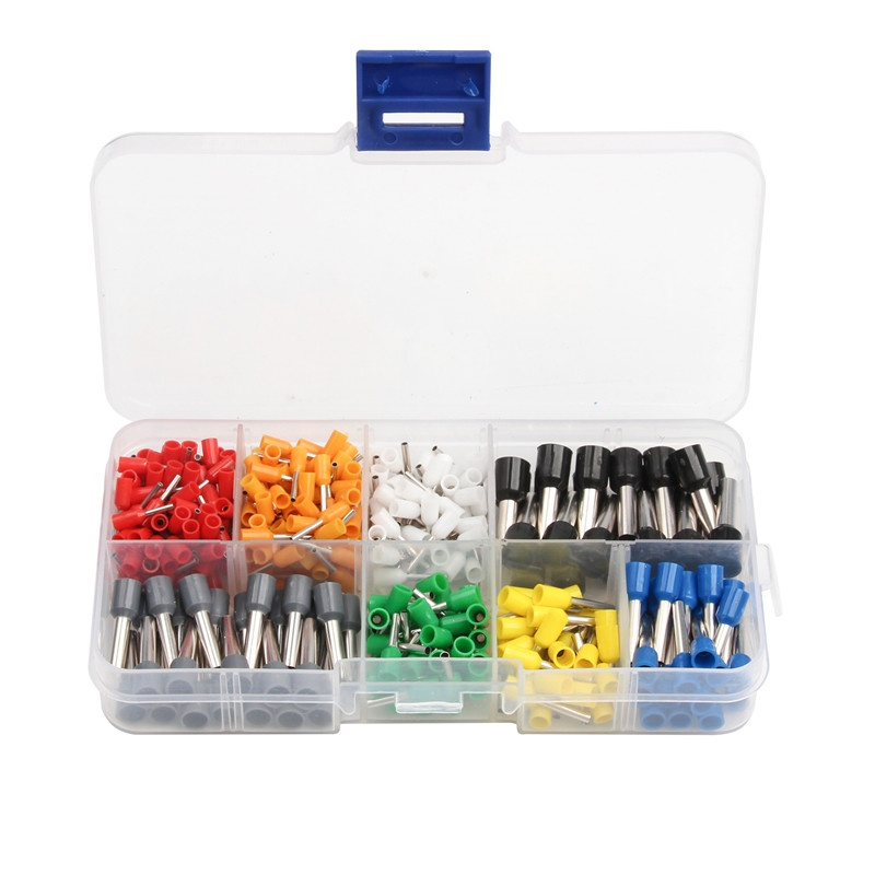 400pcs Assorted Sizes Electrical 400-Piece Wire Ferrule Kit - Assorted ...